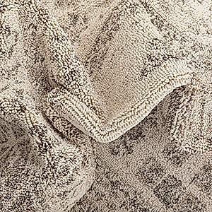 Well Woven Loop-De-Loop Carina Tribal Medallion Beige Kilim-Style 7'10" x 10'6" Area Rug