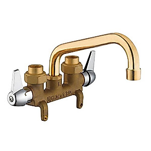 Glacier Bay 4211N-0001 2-Handle Laundry Faucet, Rough Brass