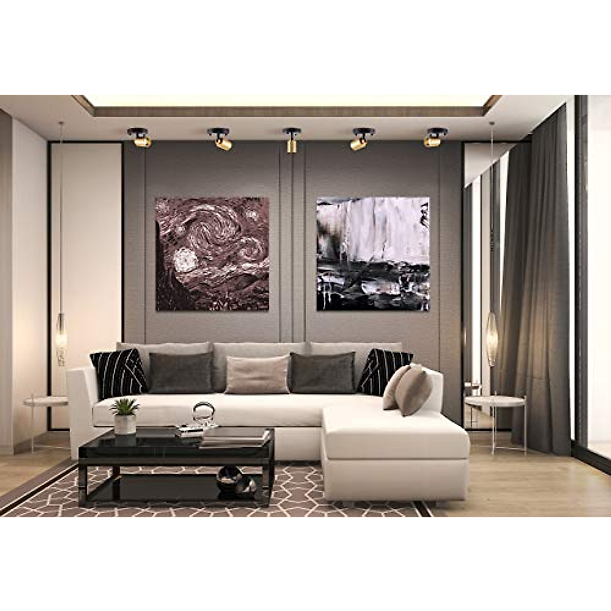 VidaLite LED Monopoint Sconce Adjustable Flush Mount Spot Light