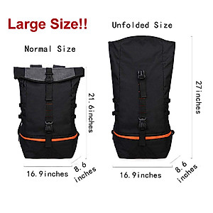 Gym Backpack with Shoe Compartment, Large Luggage Travel Bag Fashion School Rucksack Hiking Backpack