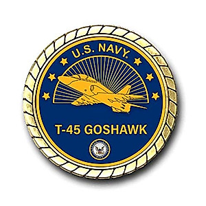US Navy T-45 Goshawk Challenge Coin Officially Licensed