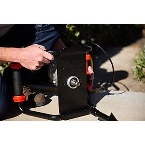 XtremepowerUS 1500W Post Hole Digger Earth Auger Hole Digger Electric Auger Digging Tools Auger with 6" Digging Auger Bit Set