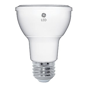 GE Lighting 33851 Energy-Smart LED 7-watt, 470-Lumen R20 Bulb with Medium Base, Soft White, 1-Pack