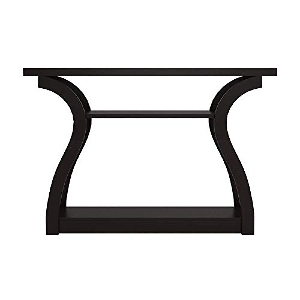Monarch Specialties 47" Console Table - Sleek and Modern Accent Table for Your Home (Cappuccino/Dark Brown/Espresso)