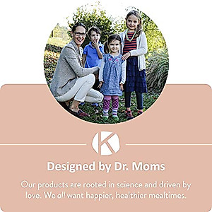 Kizingo Stackable Nudge Bowl for Infant and Toddler Self-Led Feeding (1-Pack, Sea Green)