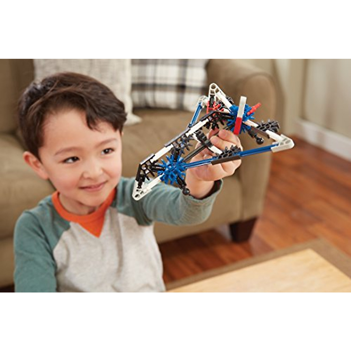 K'NEX - Stealth Plane Building Set 60 Pieces For Ages 5+ Construction Education Toy