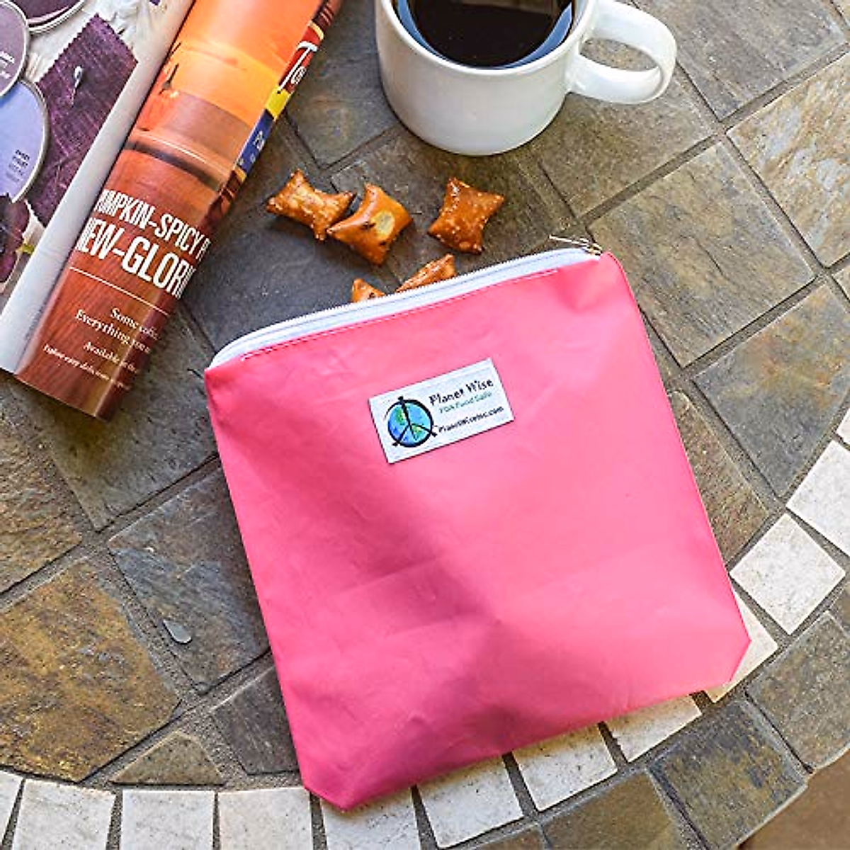 Planet Wise Reusable Zipper Gallon Bag - Clear