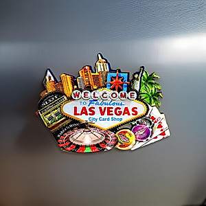 Las Vegas Refrigerator Magnet Souvenir