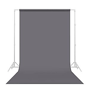 Savage Seamless Paper Photography Backdrop - Color #74 Smoke Gray, Size 86 Inches Wide x 36 Feet Long, Backdrop for YouTube Videos, Streaming, Interviews and Portraits - Made in USA