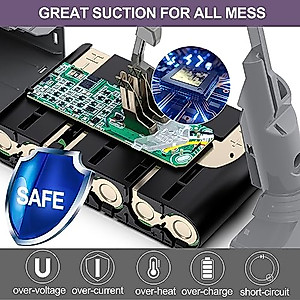 LONG FIT Battery Replacement for Vacuum Cleaner (V7-1)