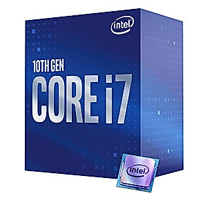 Intel Core i7-10700 Desktop Processor 8 Cores up to 4.8 GHz LGA 1200 (Intel 400 Series Chipset) 65W, BX8070110700