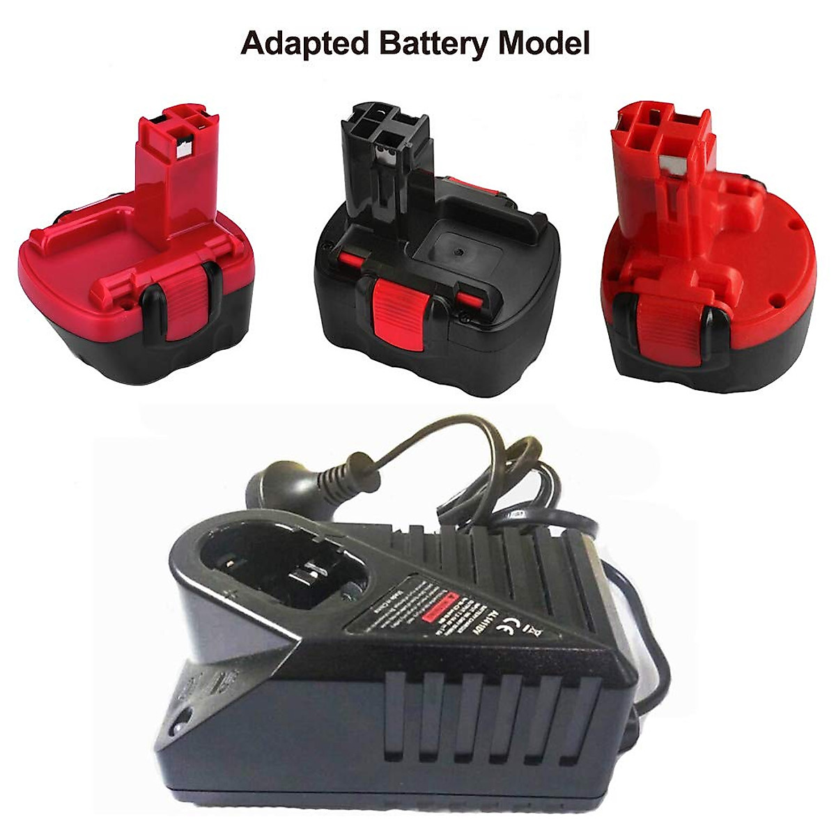 Ni-CD Ni-MH Battery Charger for Bosch BAT038 BAT048 BAT043 BAT045 BTA120 Electrical Drill 7.2V 9.6V 12V 14.4V Power Tool Battery