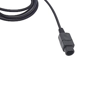 Coolayoung Pack of 2 Controller Extension Cable, 6tf/1.8m Extender Cord for Nintendo Wii Gamecube GCN