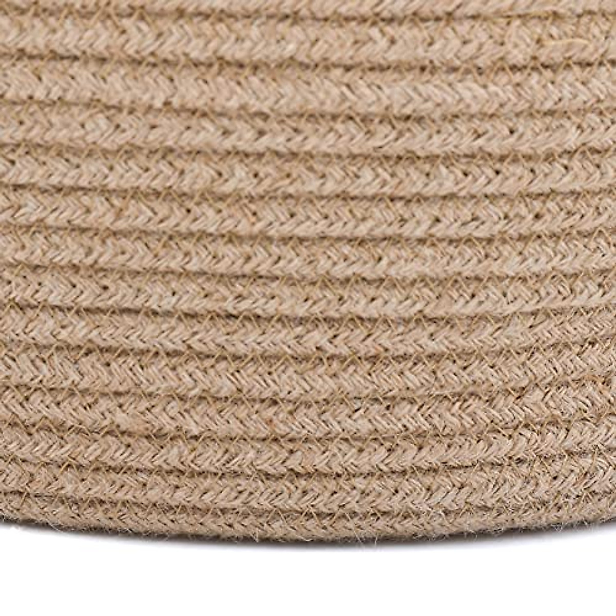 Midlee Rope & Jute Bottom Toy Basket