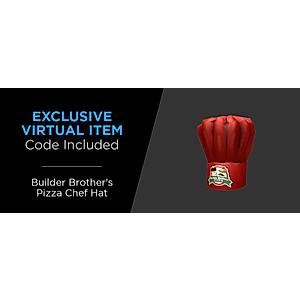 Roblox Action Collection - Work at a Pizza Place Game Pack [Includes Exclusive Virtual Item]