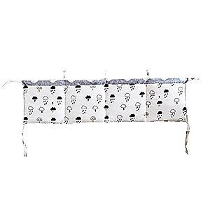 Hanging Bedside Bags Baby Crib Diaper Storage Bag,U