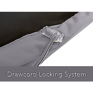 Covermates Chiminea Cover – Weather Resistant Polyester, Adjustable Drawcord, Elastic Hem, Grill and Heating-Charcoal