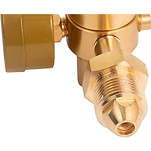 SPARC Argon CO2 Flowmeter + Regulator MIG TIG 0-60CFH CGA580 Inlet 2YR USA WARRANTY