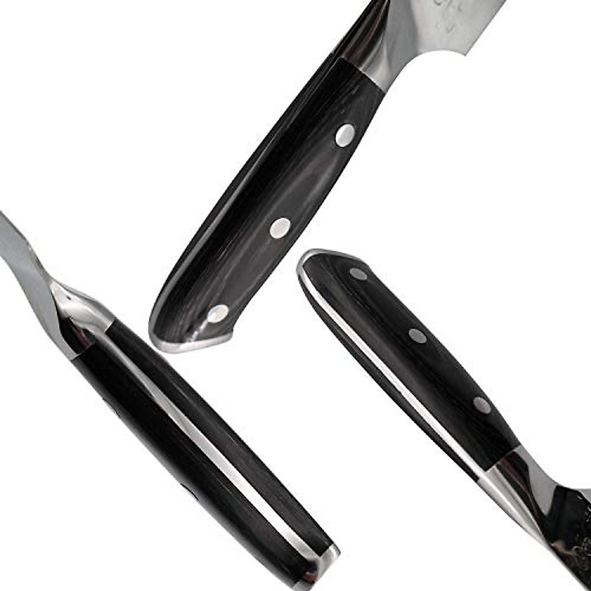 Yengisar Kitchen Knife – Chef Knife 8 Inches Cooking Knife Forged in Fire German High Carbon Stainless Steel Knife – Full Tang Hammered Finish Chopping Knife with Ergonomic Handle…