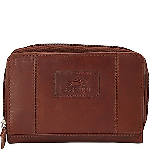 Mancini Leather Goods Casablanca Collection: Ladies’ Extra-Small RFID Clutch