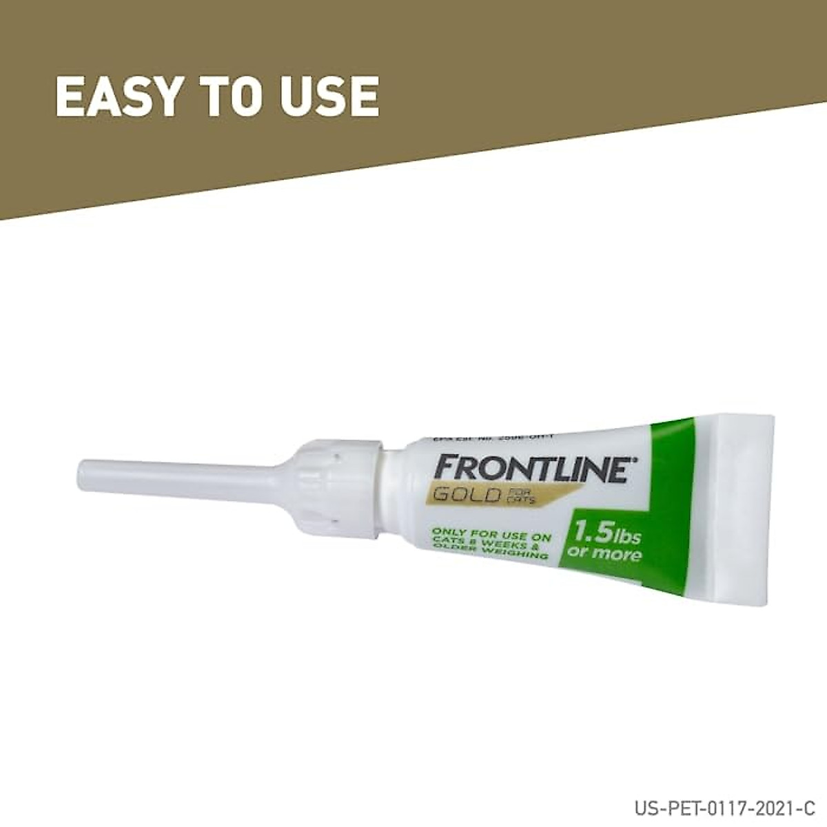 FRONTLINE Gold Flea & Tick Treatment for Cats Pack of 6