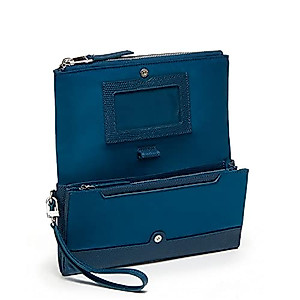 TUMI - Voyageur Travel Wallet - Card Holder for Women - Dark Turquoise