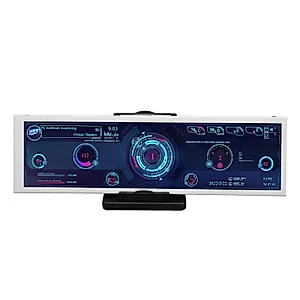 GOWENIC 8.8in Computer Temp Monitor, AIDA64 PC CPU HDD Data Monitor, PC Sensor Panel Display, IPS USB Mini Screen for PC ARGB Computer case Secondary Screen