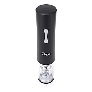 Ozeri Gusto Electric Wine Opener, Black