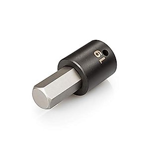 TEKTON 1/2 Inch Drive x 19 mm Hex Impact Bit Socket | SIB23219