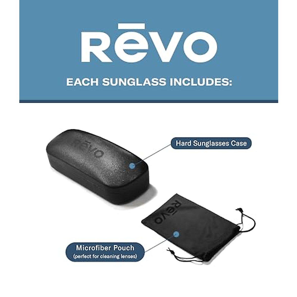 Revo Sunglasses Descend Z: Polarized Rimless Lens with Stainless Steel Arms, Satin Chrome Frame with Blue Water Lens