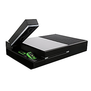 Nyko Modular Power Station - 2 Port Power Station with 2 Rechargeable Batteries for Xbox One