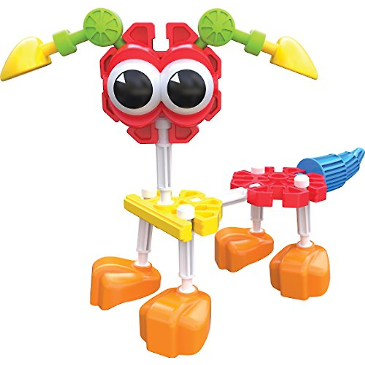 KID K’NEX – Zoo Friends Building Set – 55 Pieces – Ages 3 and Up – Preschool Educational Toy (Amazon Exclusive)