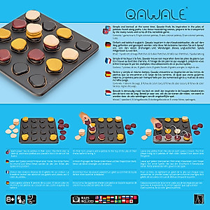 Gigamic Qawale | Abstract Strategy Game for Adults and Familes | Ages 8+ | 2 Players | 15 Minutes
