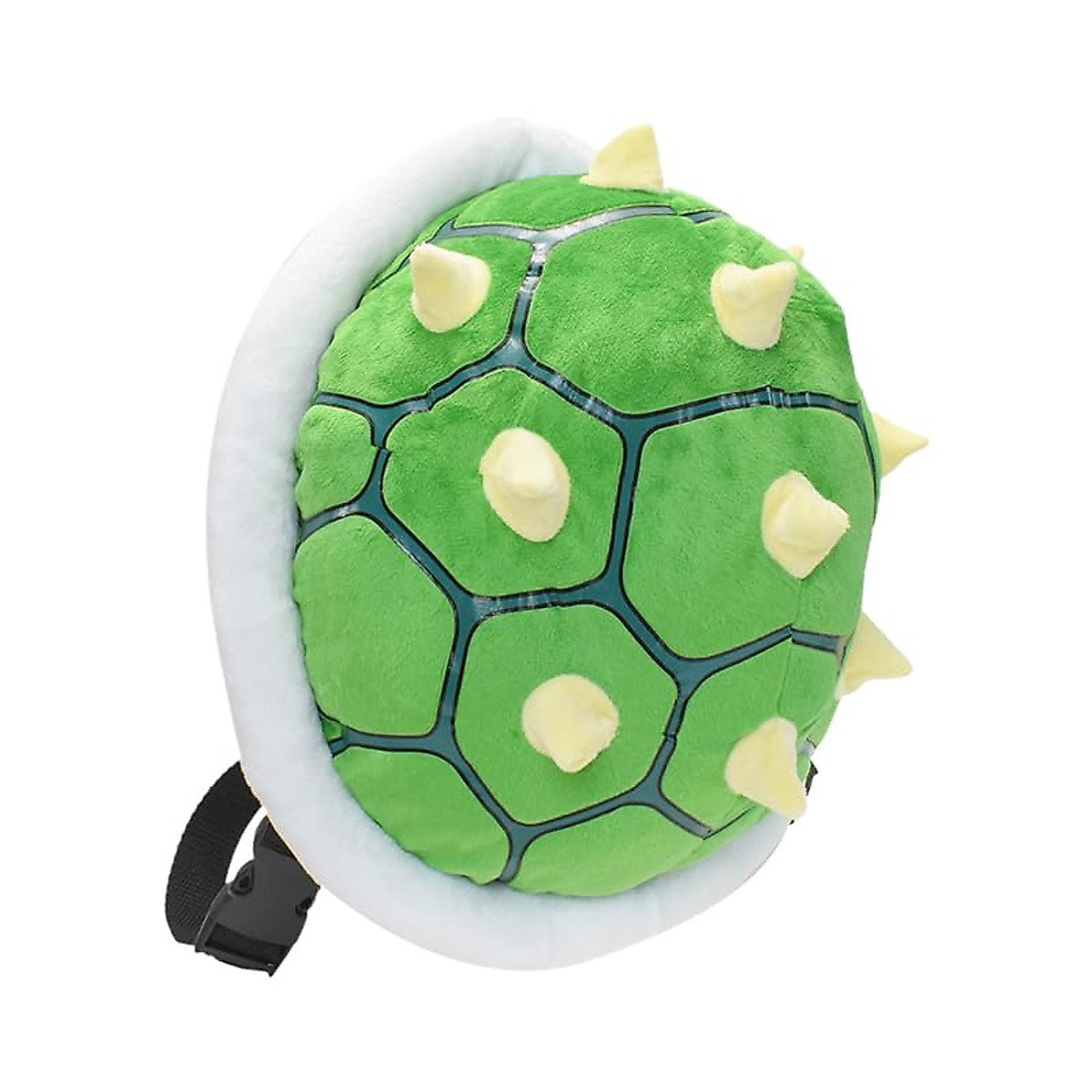 NITCA Green Koopa Troopa Backpack Turtle Shell Yellow Spiked Soft Stuffed Cartoon Cute Turtle Costume Backpack Tortoise Shell Bag Toys 11.6"