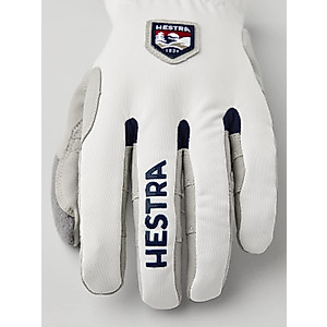 Hestra Unisex Windstopper Ergo Grip Touring Gloves for Cross Country & Winter Sports - Ivory - 8