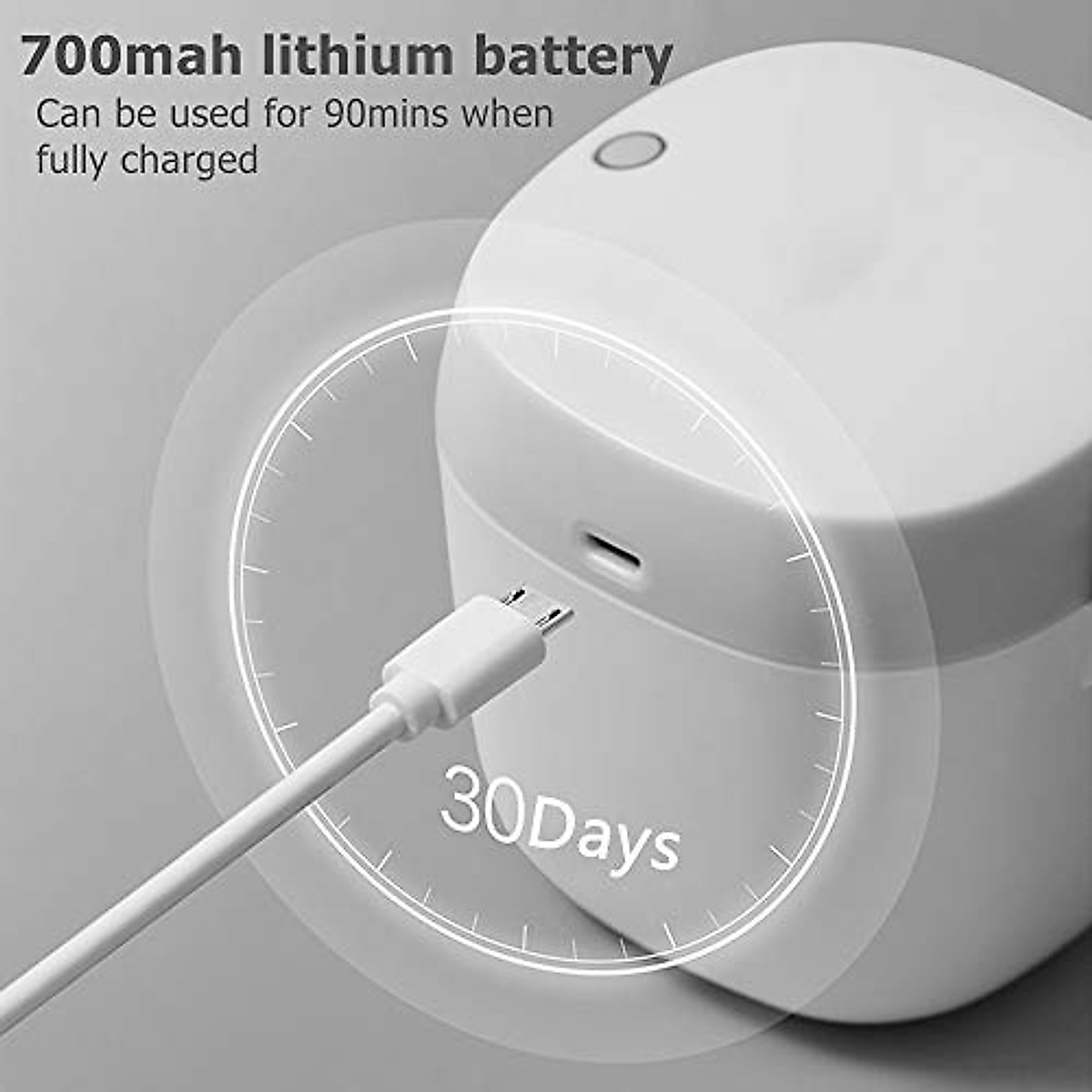 Portable UV Light Sanitizer Box | UV Sterilizer Box | Pacifier Sanitizer USB Rechargeable 99.99% Sterilized in 59 Seconds