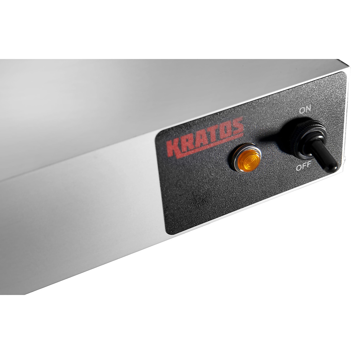 Kratos 28W-209 Commercial Electric Strip Warmer, 60" Long, Hardwired, 120V, 1400 Watts. Overhead Food Strip Heater