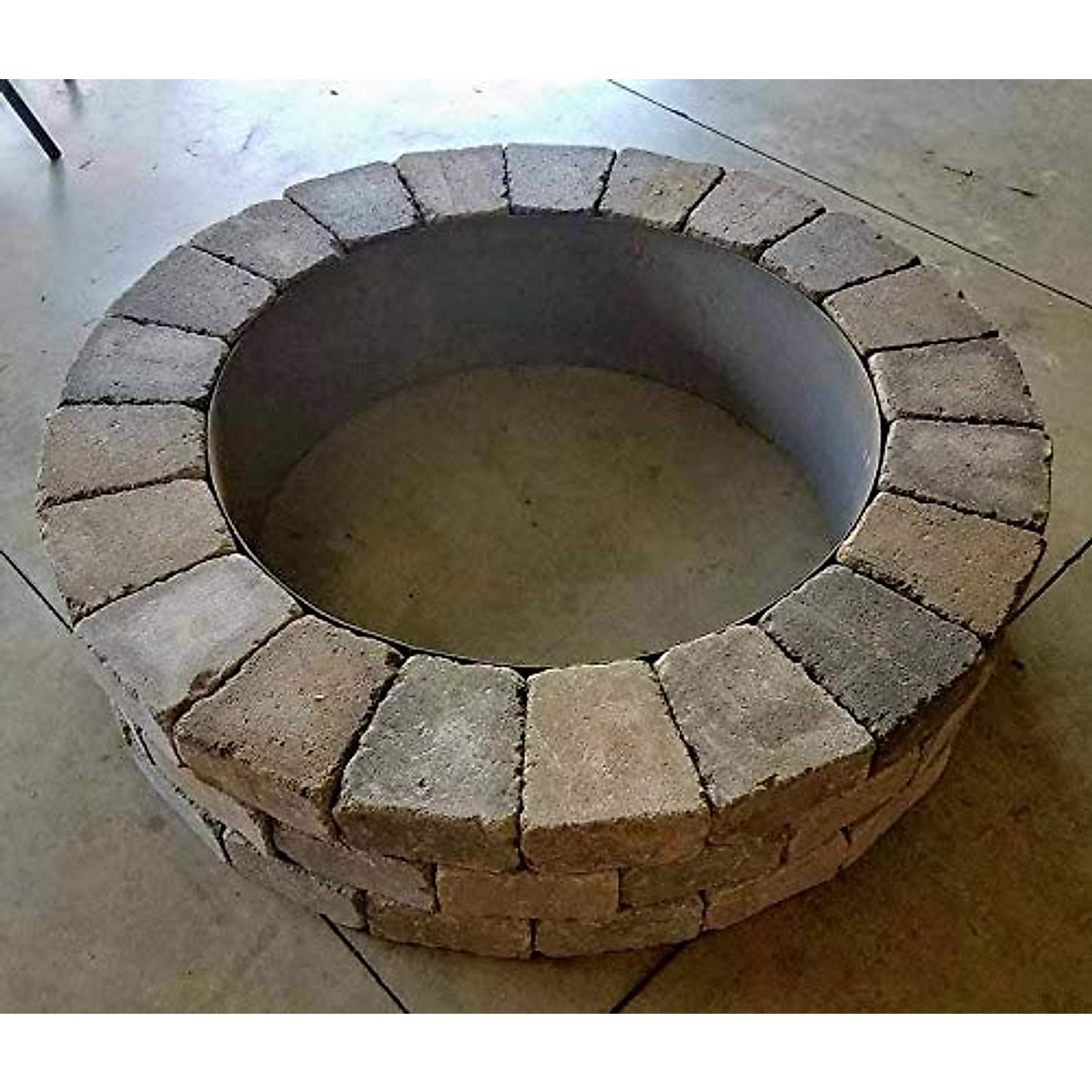 18" Deep Fire Pit Liner-Campfire Ring 45" Diameter Stainless Steel — 🛍️ ...