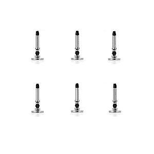 Disc Tip, 6-Pack High Precision and Universal Crystal Round Shape Replaceable Stylus Pen Disc Tips