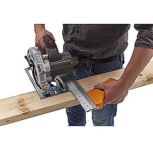 Bora 530416 Quickcut Circular Saw Guide With Rail & Angle Assist, All-In-One Woodworking Tool, Strong Aluminum 16 Inches Long, With A 14-Inch (35.5Cm) Guide Rail