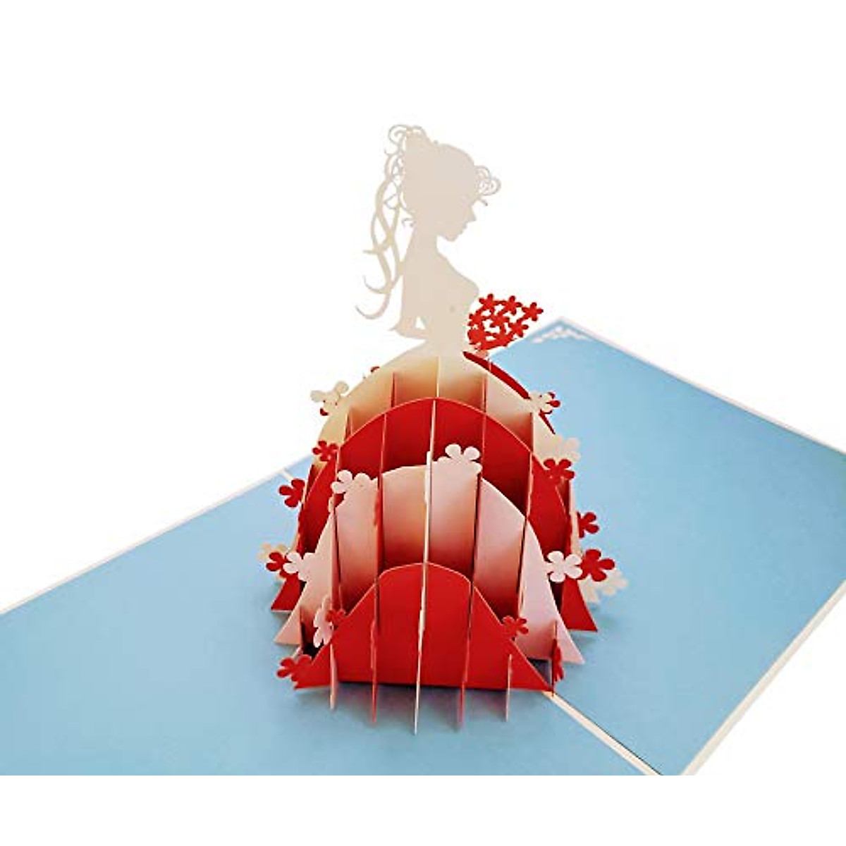 iGifts And Cards Happy La Quinceañera 3D Pop Up Greeting Card - 15th Birthday, Grace, Pink Party, Feliz Quince, Gift, Rose, Unique Special Dance, Congratulations, Fancy Dress, Celebration, Birthday