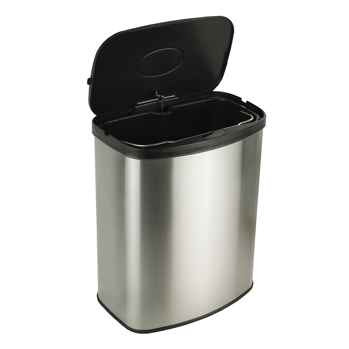 Nine Stars DZT-8-1c Infrared Touchless Stainless Steel Trashcan