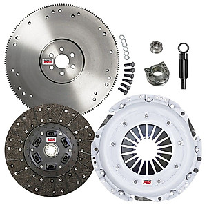 ClutchMaxPRO Performance Stage 3 Clutch Kit with Flywheel Compatible with 1970 1971 1972 1973 1974 1975 1976 1977 F100 F150 F250 F350 5.0L V8 302ci (CP07227HDFW-ST2)
