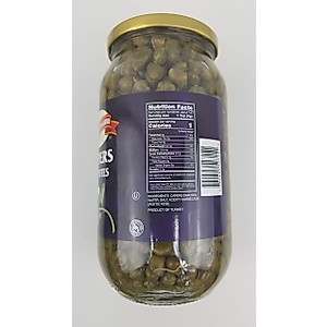 Supremo Italiano Capers, Capotes, 32 Oz (22 Oz Drained) 1 Jar