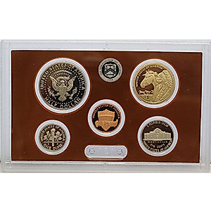 2012 United States 14-coin Proof Set - OGP box & COA