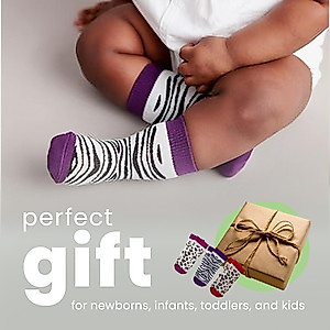 squid socks Girls Viscose from Bamboo Socks | 0-6M, 6-12M, 12-24M, & 2T-3T | Grip Socks that Stay On | As Seen on Shark Tank | Chanel