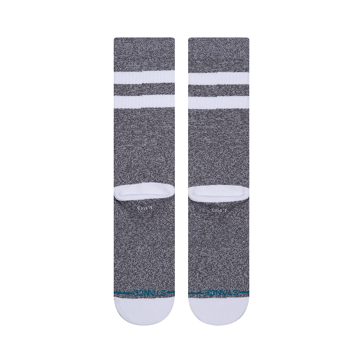 Stance Crew The Joven Socks [3 Pack] (Large, Grey)