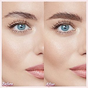 Erinde Clear Eyebrow Sculpt Gel, Brow Fix Gel, Waterproof Sweat-Proof Eye Brow Styling Wax, Long Lasting Eye Brow Makeup for Lamination Effect
