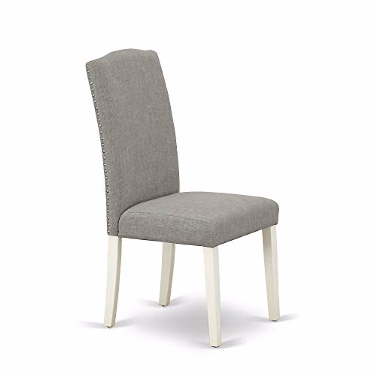 East West Furniture AVEN7-LWH-06 Dining Table Set, 7-Piece