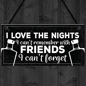 Funny Garden Shed Home Bar Pub Beer Vodka Gin Alcohol Hot Tub Sign Friendship Gifts